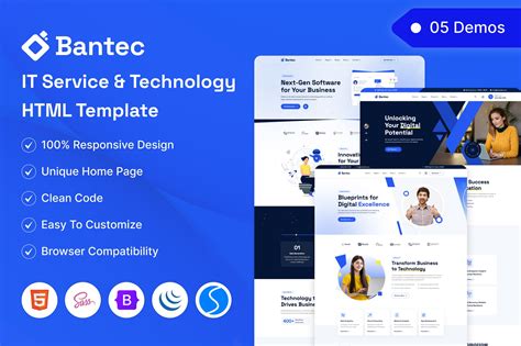 Technology And Software Company Html Template