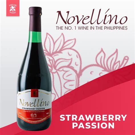 Novellino Strawberry Passion Red Wine Shopee Philippines