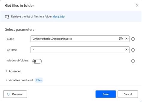 List Variables In Power Automate Desktop