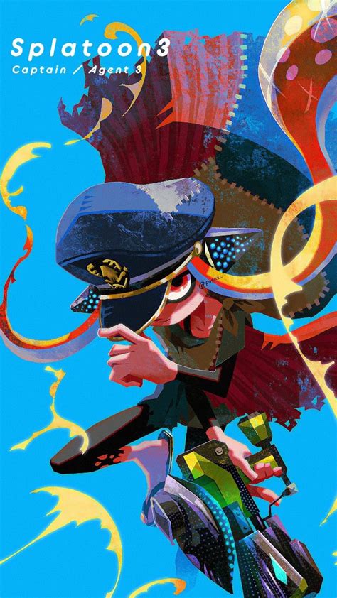 Splatoon 3 Agent 3 Fan Art Manga De Dbz Splatoon Illustration