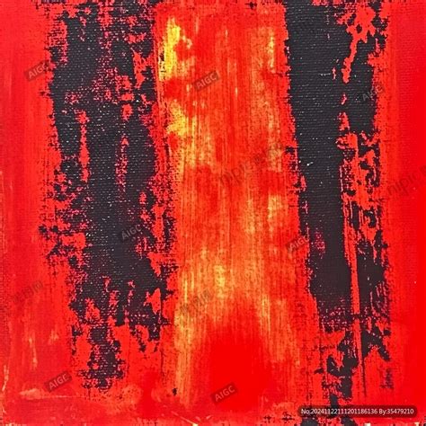 Ai创作图红色油画底 红色抽象画 红漆为底黑漆勾勒 朱群抽象画 红色颜料痕迹 吴默抽象画 红色水墨纹理 红红火火抽象油画 高端红色油画背景 红色水墨肌理 后绘画性抽象主义 红黑装饰油画 火红