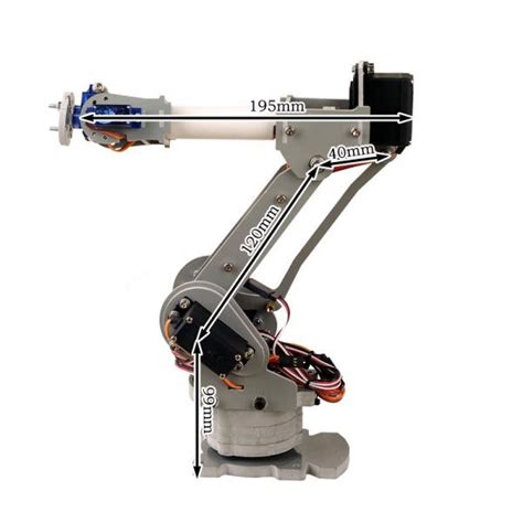rdg 6 axis robot arm 6 dof play kit robotdigg