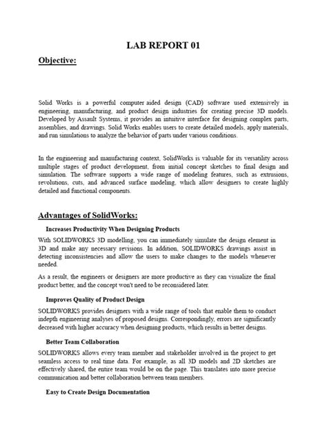 Solidworks Lab Session 1 Pdf Computer Aided Design Window Computing