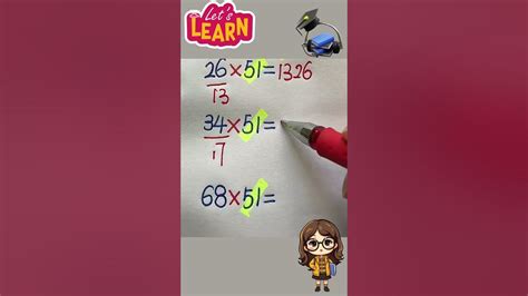 51 Quick Calculation Skills🤩🥰💥💯maths Multiplication Mathstricks Mathskills Education