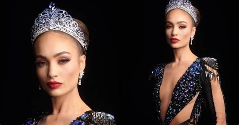 Miss Universe Releases Official Portrait Of Rbonney Gabriel Wearing
