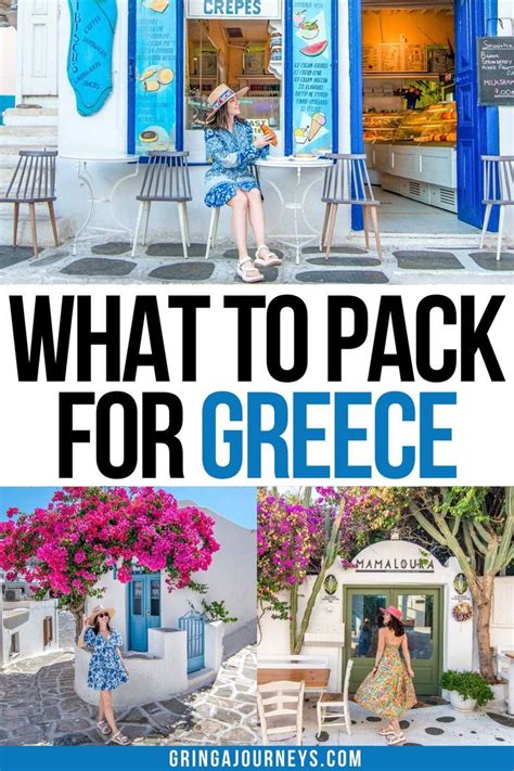 What To Pack For Greece In 2024 The Ultimate Greece Packing List In