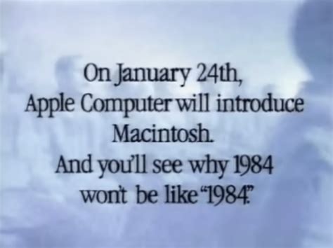Apples Iconic 1984 Super Bowl Ad Aired 41 Years Ago This Week How