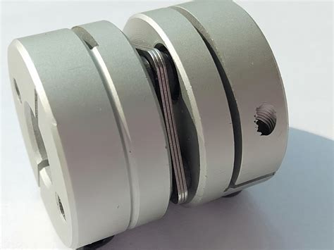 Spline Aluminum Flexible Coupling Motor Shaft Coupling For Cnc