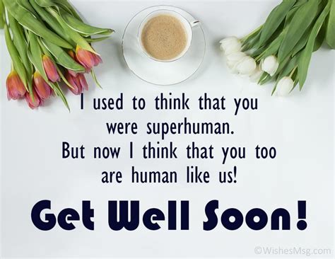 100 Heartfelt Get Well Soon Messages For A Friend Wishesmsg