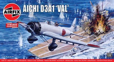 Airfix A02014v Aichi D3a1 Val 1 72 Scale Model