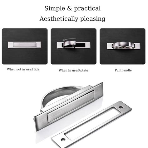 1pc Invisible Embedded Drawer Handle Tatami Floor Hidden Pull Handle