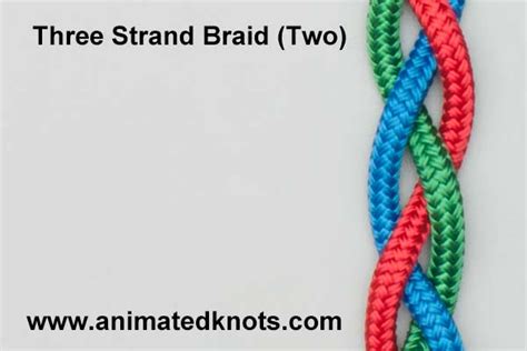 Three Strand Braid Or Plait Two In Knot List Life