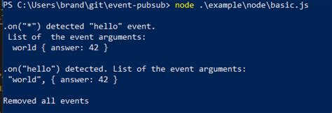 github riaevangelist event pubsub event pubsub for javascript will work in node js or browser
