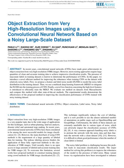 pdf object extraction from very high resolution images using a