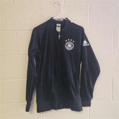 Adidas Germany National Team Black Track Jacket Soccer Depop