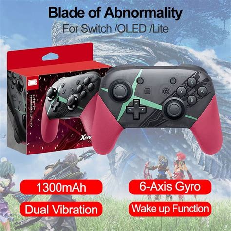 Switch Pro Gamepad For Nintendo Switch Lite OLED Joystick Controller NS Game Wireless Bluetooth