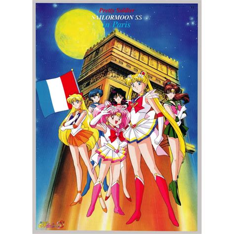 Original Sailor Moon Super S Anime Poster Original Sailor Moon Super S Anime Poster