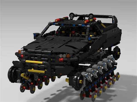 Lego Moc Tracked Crawler By Twooosim Rebrickable Build With Lego