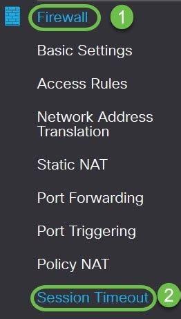 Configure Session Timeout Settings On RV And RV Routers Cisco