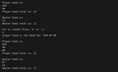GitHub Nojirilucas BlackJack Game O Jogo Simula O Blackjack Onde O Jogador Compete O