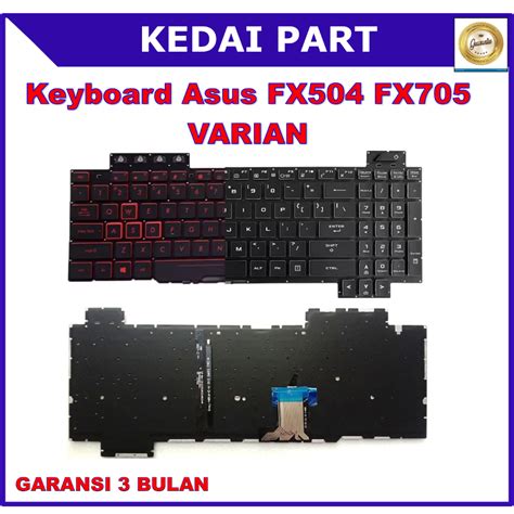 Jual Keyboard Asus Tuf Fx504 Fx705 Fx705d Fx705dd Fx705du Fx705dy Fx95 Rgb Backlight Backlite