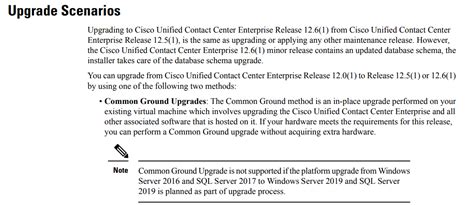Cisco Ucce 11 6 1 To 12 5 1 Upgrade Concern Cisco Community