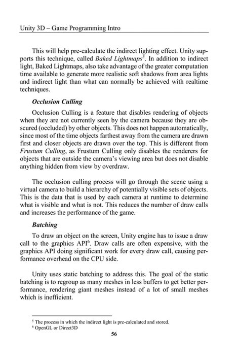 Introduction To Game Programming Using C And Unity 3d Chapter 3 Preview Pdf