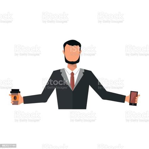 비즈니스 사람 사무실 작업 스트레스 작업 벡터 일러스트 레이 션 평면 스타일 사람 관리자 문자 개념에 대한 스톡 벡터 아트 및 기타 이미지 Istock