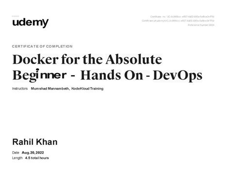 Docker Containers Learningandgrowing Rahil Khan