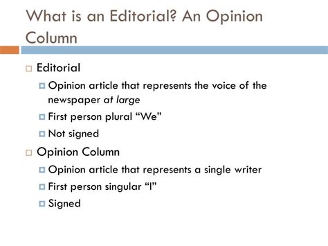 What Is Editorial Column In Newspaper At Amber Letters Blog