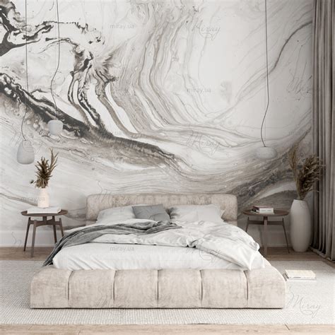 Флюїд у нейтральному відтінку фотошпалери купити на замовлення ціни в Україні Miray