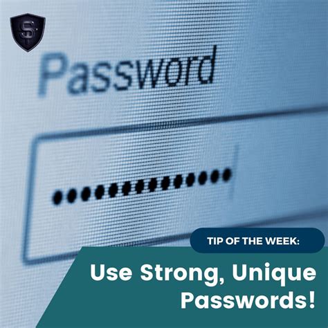 Tip Of The Week Use Strong Unique Passwords Sepio Tek Llc Posted On The Topic Linkedin