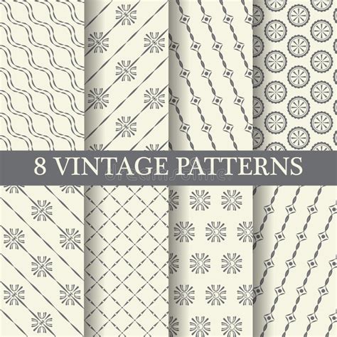Vintage Patterns Stock Vector Illustration Of Repeat 51470822