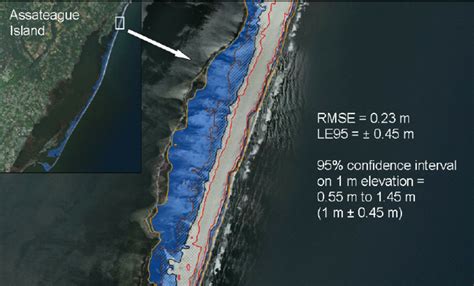 Results Of An Accuracy Assessment Of Lidar Elevation Data Over A