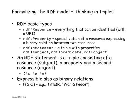 ppt resource description framework building the semantic web powerpoint presentation id 3986333