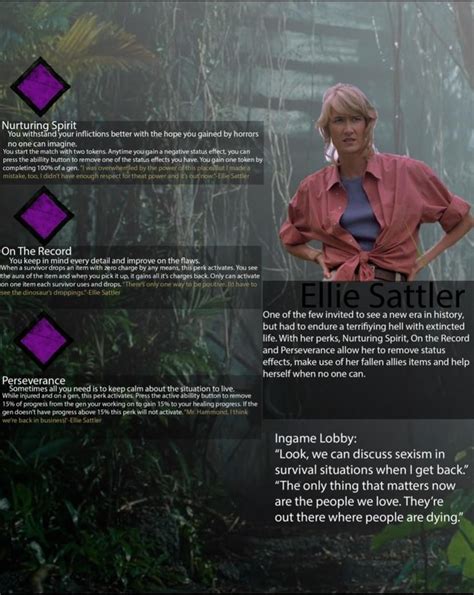 Dbddead By Daylight X Jurassic Park Chapter Concept Rjurassicpark