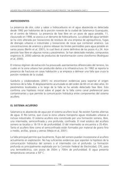 Aquifer Pollution Risk As