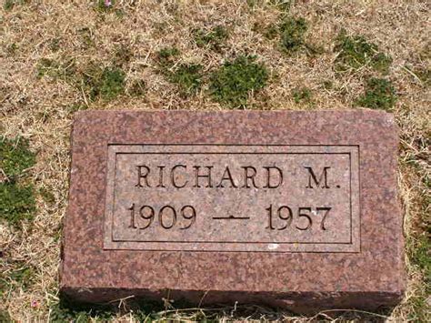 Richard Merle “dick” Ware 1909 1957 Memorial Find A Grave