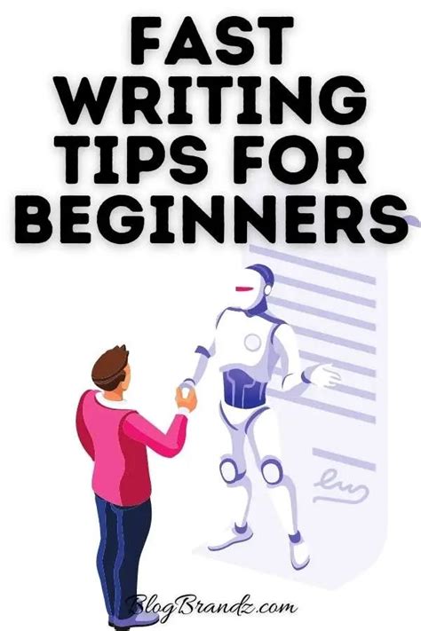 Fast Writing Tips Learn How To Write Fast And Write Well