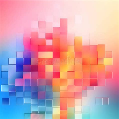 Colorful 3d Cubes As Abstract Background Wallpaper Stock Vector Illustration Of Color