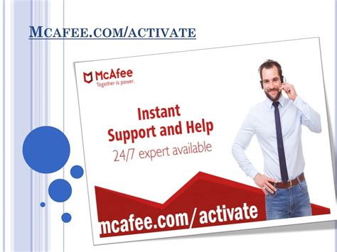 PPT Mcafee Com Activate Download Install And Activate McAfee PowerPoint Presentation