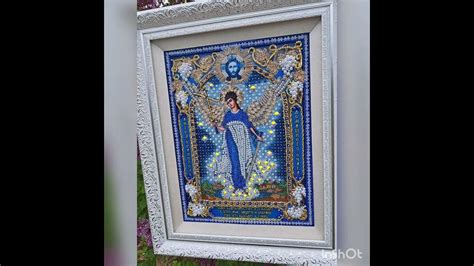 "Ангел хранитель домашнего очага" от студии "Образа в каменьях" - YouTube