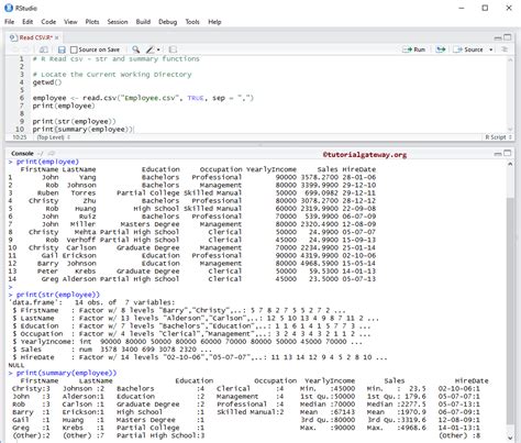 R Reading In Csv Files Youtube