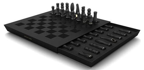 If Its Hip Its Here Archives Designer Chess Set Stimulates The