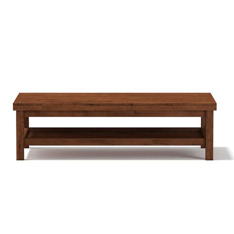 Wooden Rectangular Coffee Table