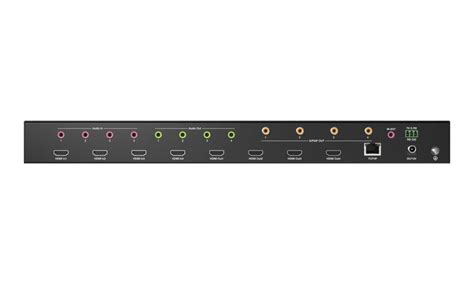 4x4 4k Hdmi Matrix Switcher Video Wall Processor Multiviewer