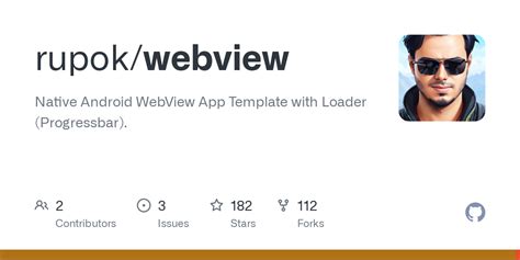 GitHub Rupok Webview Native Android WebView App Template With Loader Progressbar