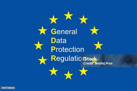 Gdpr 일반 데이터 보호 규칙입니다 유럽 연합 안전 규정 및 데이터 암호화 벡터 개념 배경 가상현실에 대한 스톡 벡터 아트 및 기타 이미지 Istock