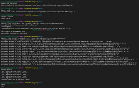 Bug Runtimeerror Unable To Install Project Dependencies Kivy · Issue 65 · Investigamer
