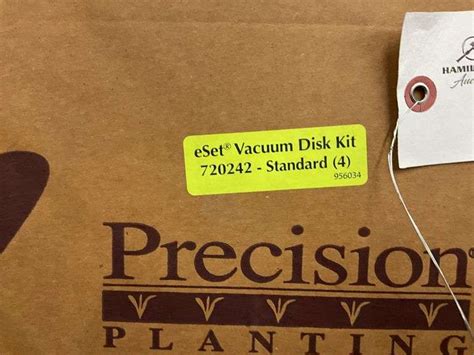 New Unused Precision Planting Eset Vacuum Disk Kit Hamilton Maring Auction Group